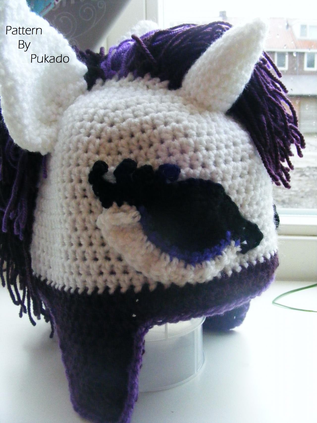 Pattern Only - Pony Rarity Hat - Diy on Luulla