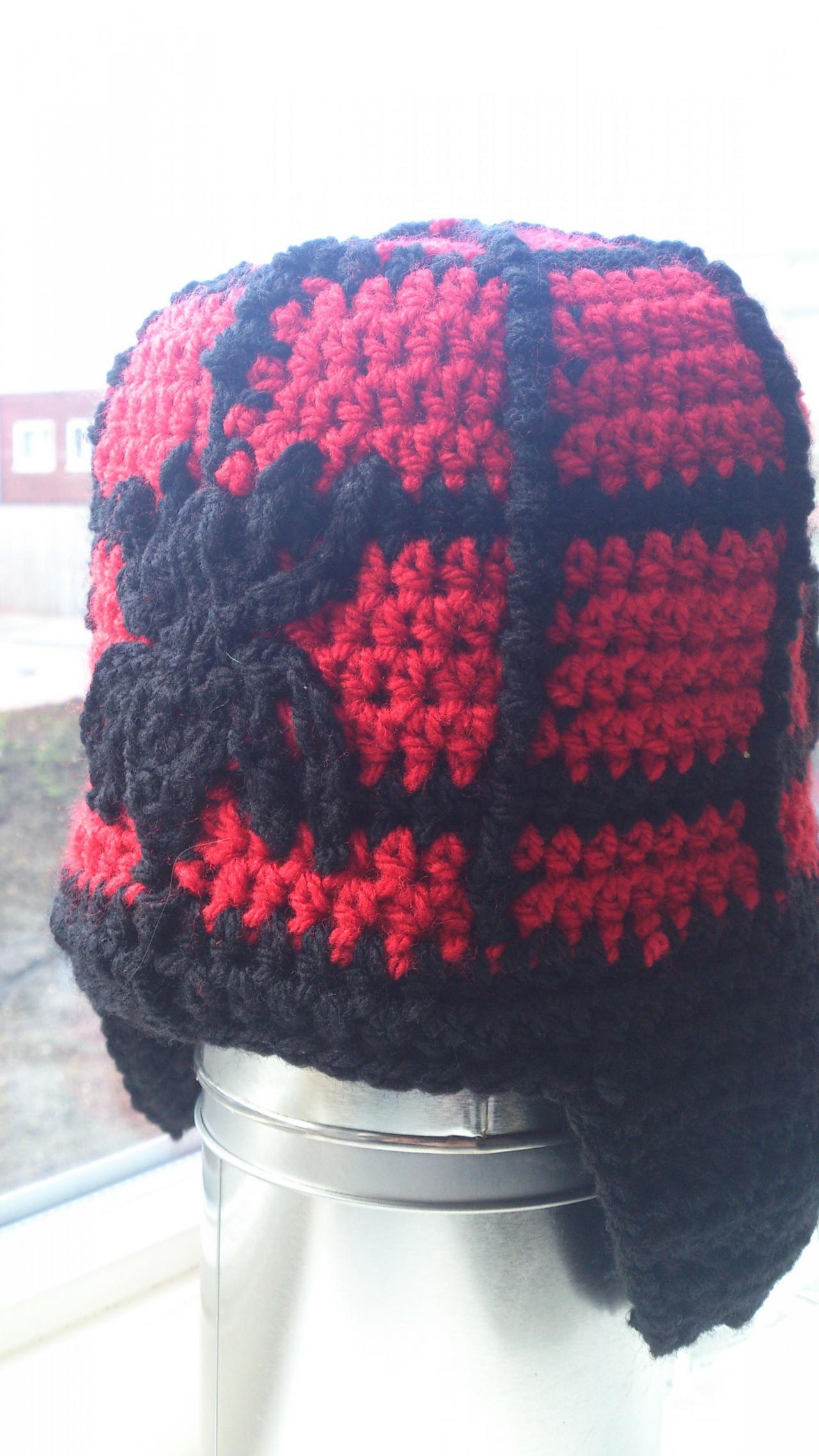 Pattern Only - Spider Hat - Pattern For Size 4-12yrs - Diy on Luulla